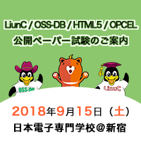 LinuC / OSS-DB / HTML5 / OPCEL 公開ペーパー試験のご案内｜IT資格といえばLPI-Japan | LinuC/OSS-DB/HTML5/OPCEL